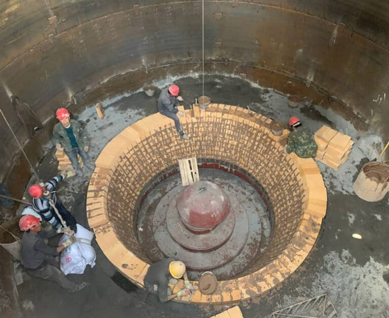 Construction of Lime Kilns was Completed in China - Kerui Refractory