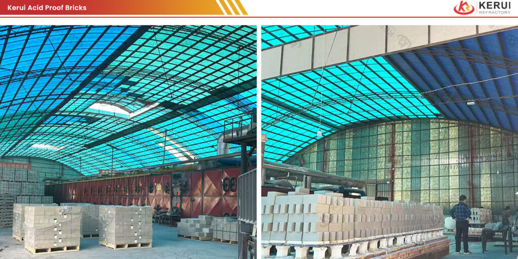 Acid Resistant Brick Lining | Used for Factory Floor